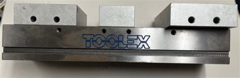 Toolex 4 Rws 4002 Relock Double Station Cnc Vise With Ssj4100 Snaplock