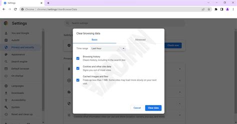 How To Quickly Clear Cache Cookies And History On Google Chrome