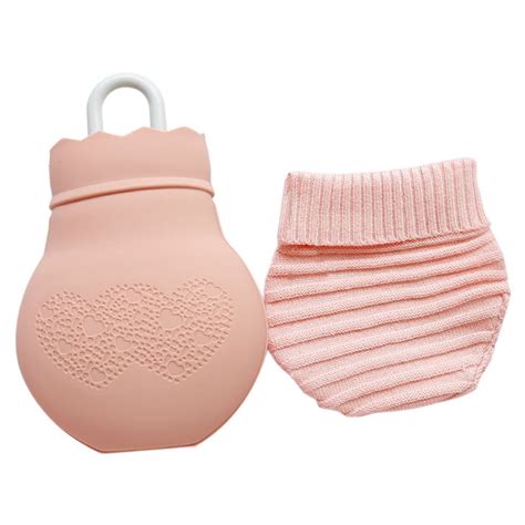 Silicone Hot Water Bottle Warm Water Bag Warm Handbags Girls Warm
