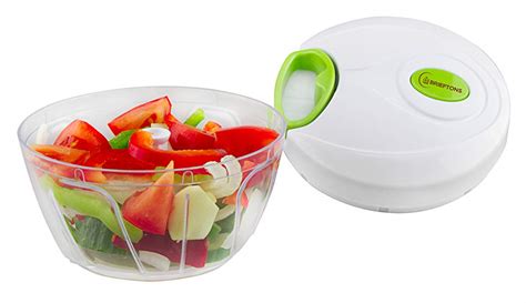 Manual Food Chopper 5 Blades 6 Cups Sedhoom Powerful Easy Pull Upgraded Hand Held Vegetable