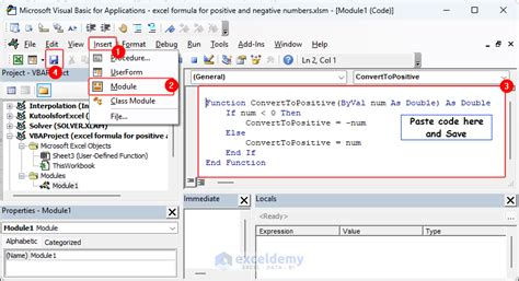 Using An Excel Formula To Work With Positive And Negative Numbers Examples