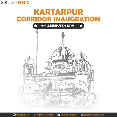 An Advertisement For The 10th Anniversary Celebration Of Kartapurr