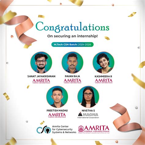 Amri Amrita Center For Cybersecurity Systems And Networks