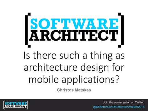 mobile application architecture ppt