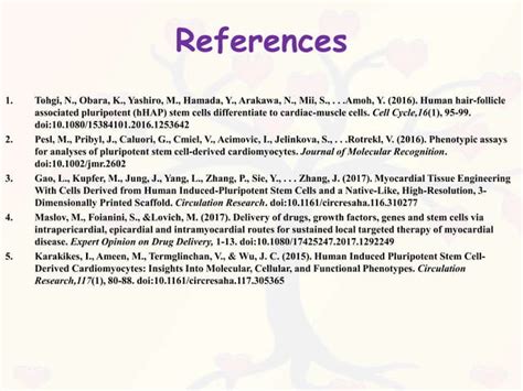 Production Of Stem Cell Derived Cardiomyocytes Ppt