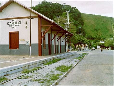 ANTIGA ESTAÇÃO FERROVIÁRIA CAMBUCI RJ