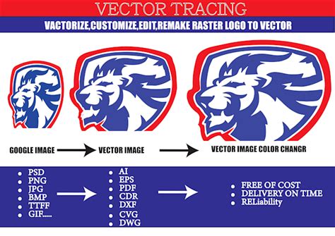 Do Vector Tracing Or Convert Raster To Vector Logo To Vector By