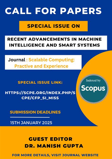 Dr Manish Gupta On Linkedin Submissions Are Open