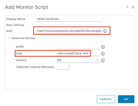 checking ssl tls certificate validity period using vrealize operations