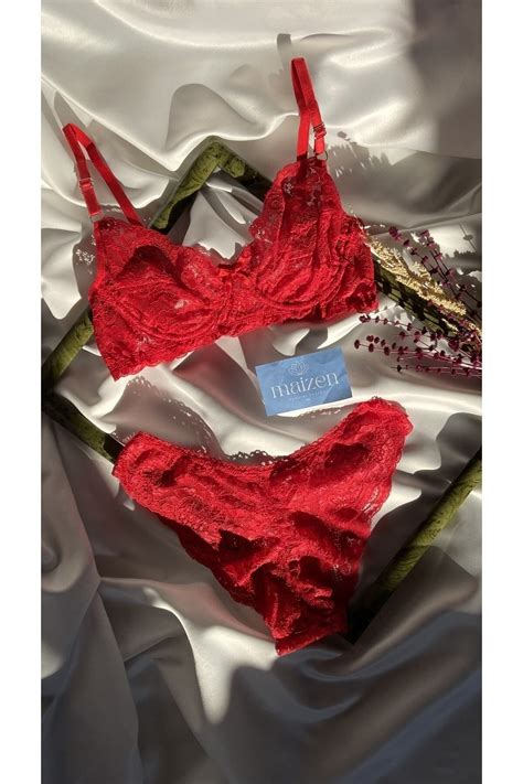 MAİZEN Dantel Balenli Bralet Takım Set Fiyatı Yorumları Trendyol