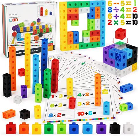 Number Blocks Math Manipulatives 100 Snap Cubes Philippines Ubuy