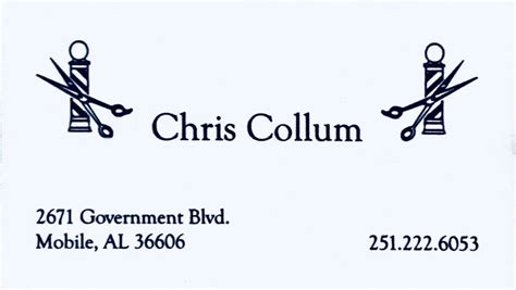 Chris Collum Updated January 2026 2671 Government Blvd Mobile