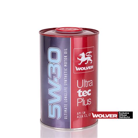 공식수입원 Wolver Ultratec Plus 5w30 울버 울트라텍 플러스 엔진오일 1리터12 Wolver