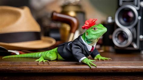 Miss Crawly The Scene Stealing Lizard Of Sing