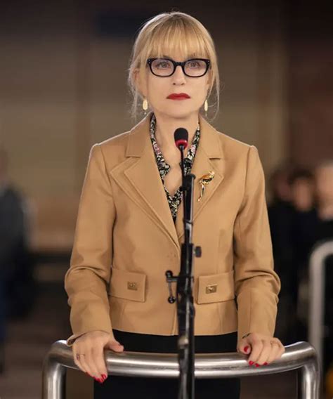 Maureen Kearney La Syndicaliste Brown Coat