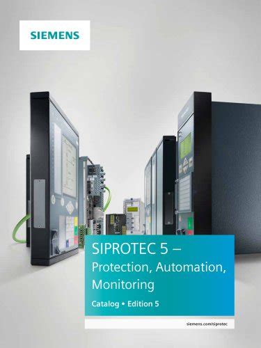 SIPROTEC 5 Protección control automatización supervisión y Power Quality Básico Catálogo