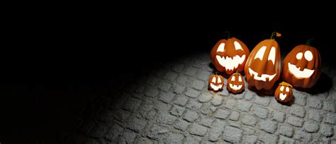 할로윈 재미 등불 잭 호박 포장 돌 배경에 3d에서 렌더링합니다 10월에 대한 스톡 사진 및 기타 이미지 10월 3차원 형태 가을 Istock