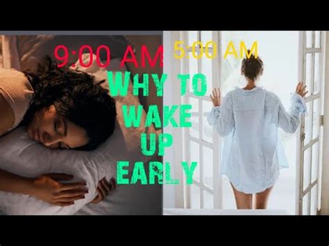 Reasons Why You Should Wake Up Early Know Smart YouTube