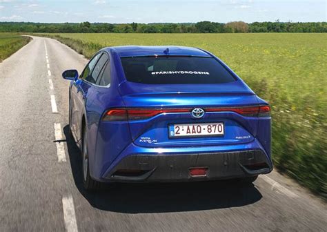 El Toyota Mirai De Hidrógeno Rompió Récord De Autonomía 1000 Kms Con
