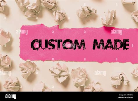 sign displaying custom made conceptual photo personalized object built