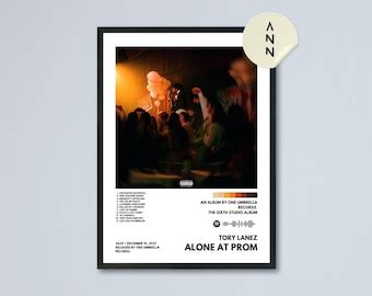 Tory Lanez “alone At Prom Deluxe” 12x18 Album Cover Poster Etsy