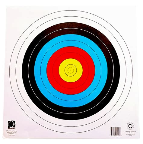 Fita Target 60 Cm 10 Ring Face Archery Source Archerysource