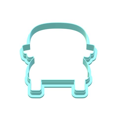 3d File School Bus Cookie Cutter Stl File 🏫 ・3d Printable Model To