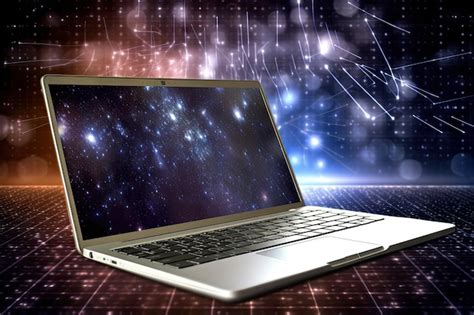 Premium Photo Integration Of Cuttingedge Technologies Showcasing The Laptop As A Gateway To A