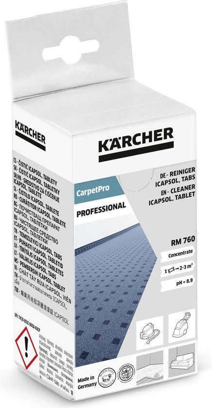Kärcher RM 760 CarpetPro Tapijtreinigingsmiddel 16st bol