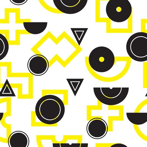 Premium Vector Vector Geometric Seamless Pattern Universal Repeating Abstract Circles Figure