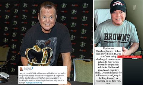 Wwe Legend Jerry Lawler Is Out Of Icu After Suffering A Massive Stroke