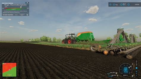 Fs22 Cross Fields Farms Precision Farming Seasons 44 Straw