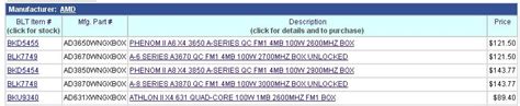 AMD A8-3870K and A6-3670K up for Pre-Order | TechPowerUp