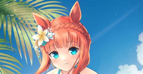 サイレンススズカウマ娘 サイレンススズカ水着 秋野サキのイラスト Pixiv