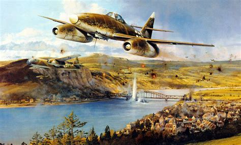 壁纸 第二次世界大战 World War 空军 德国 喷气式战机 Me 264 梅斯施密特 梅塞施米特