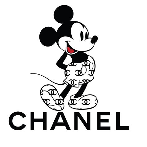 Mickey Mouse Chanel Logo Svg Chanel Logo Fashion Svg Chane Inspire