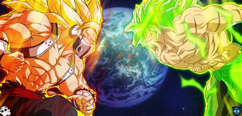 Broly Vs Cumber By Mohasetif On Deviantart