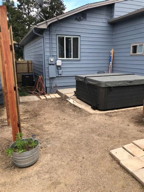 How To Build A Hot Tub Privacy Fence Diy Hometalk