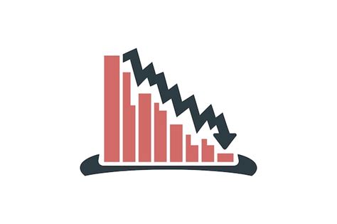 a red graph with a graph that says graph on it premium ai generated
