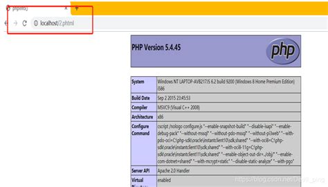 配置apache支持php解析 Csdn博客