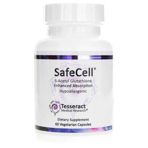 Safecell 60 Capsules Tesseract Medical Research Welzo