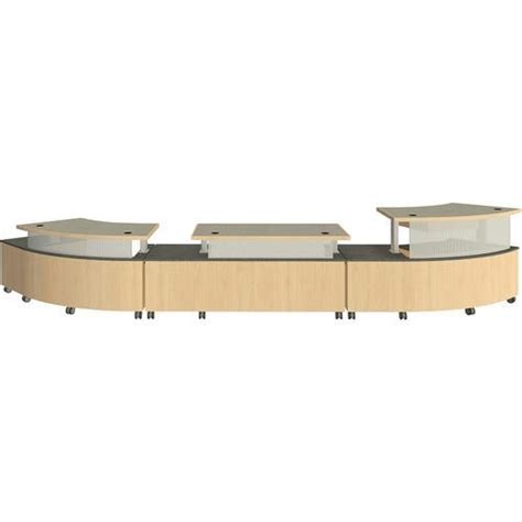 Demco TechnoLink Reference Desk Collection Library Furniture