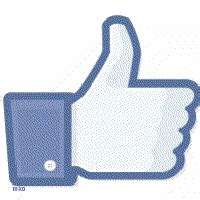 Shiny Black Like Button GIFDB
