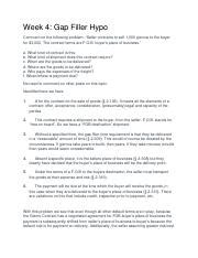 PROC 5810 Week 4 Gap Filler HYPO Docx Week4 GapFillerHypo