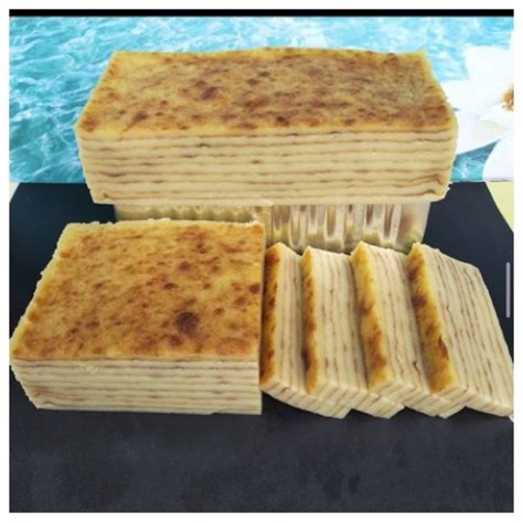 Jual Kue Tradisional Lapis Engkak Ketan Khas Palembang 10x20cm Shopee