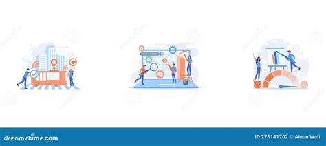 Passengers Like And Approve Autonomos Robotic Driverless Bus Technical Support Programming And