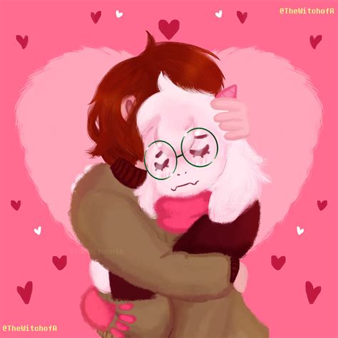 Lovely Hug~ Art By Thewitchofa Rralsei