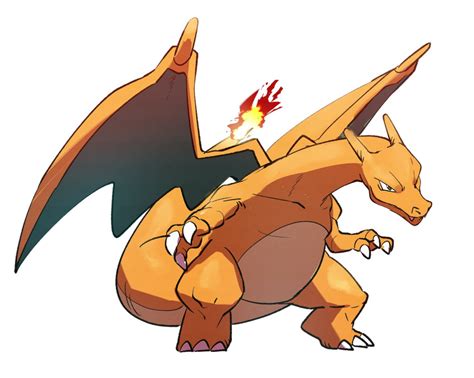Safebooru Charizard Claws Closed Mouth Commentary Request Fangs Fangs