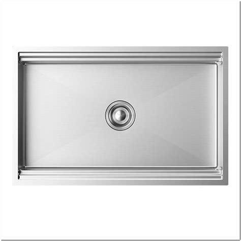 Handmade Kitchen Sink Stainless Steel Custom Size Commercial Sink