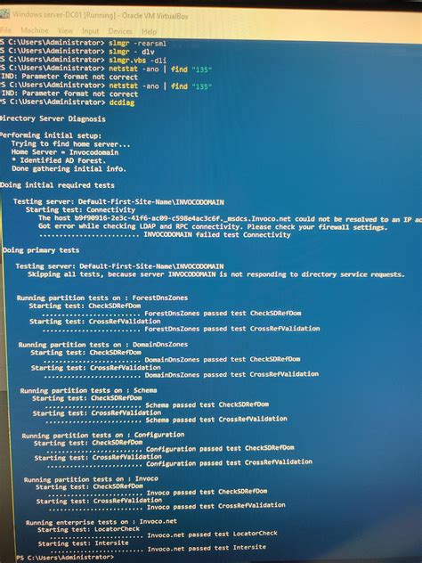 Windows Server Virtual Box Dns Issue Certificate Services Any